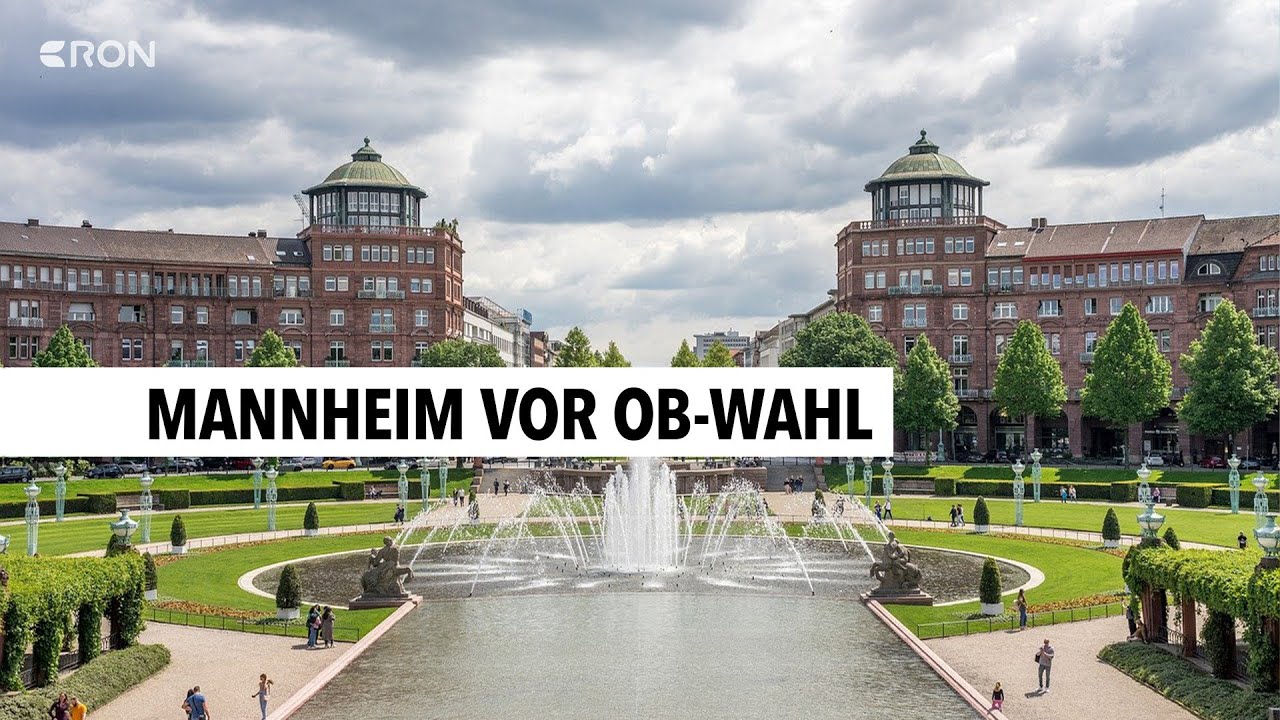 In Mannheim steht die Wahl des neuen Oberbürgermeisters kurz bevor ...