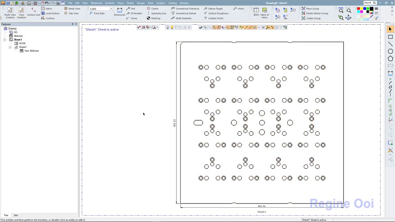 ID2003210930 Drafting in Cimatron 15 - YouTube