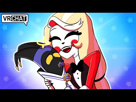 Charlie ADOPTS BABY ADAM in Hazbin Hotel VRChat