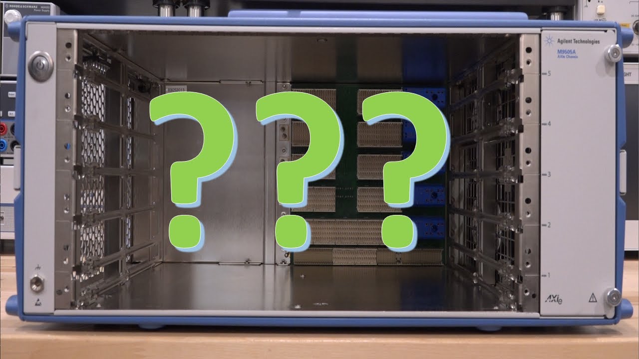 TSP #179 – Teardown & Experiment with a Keysight M9505A AXIe Chassis ...