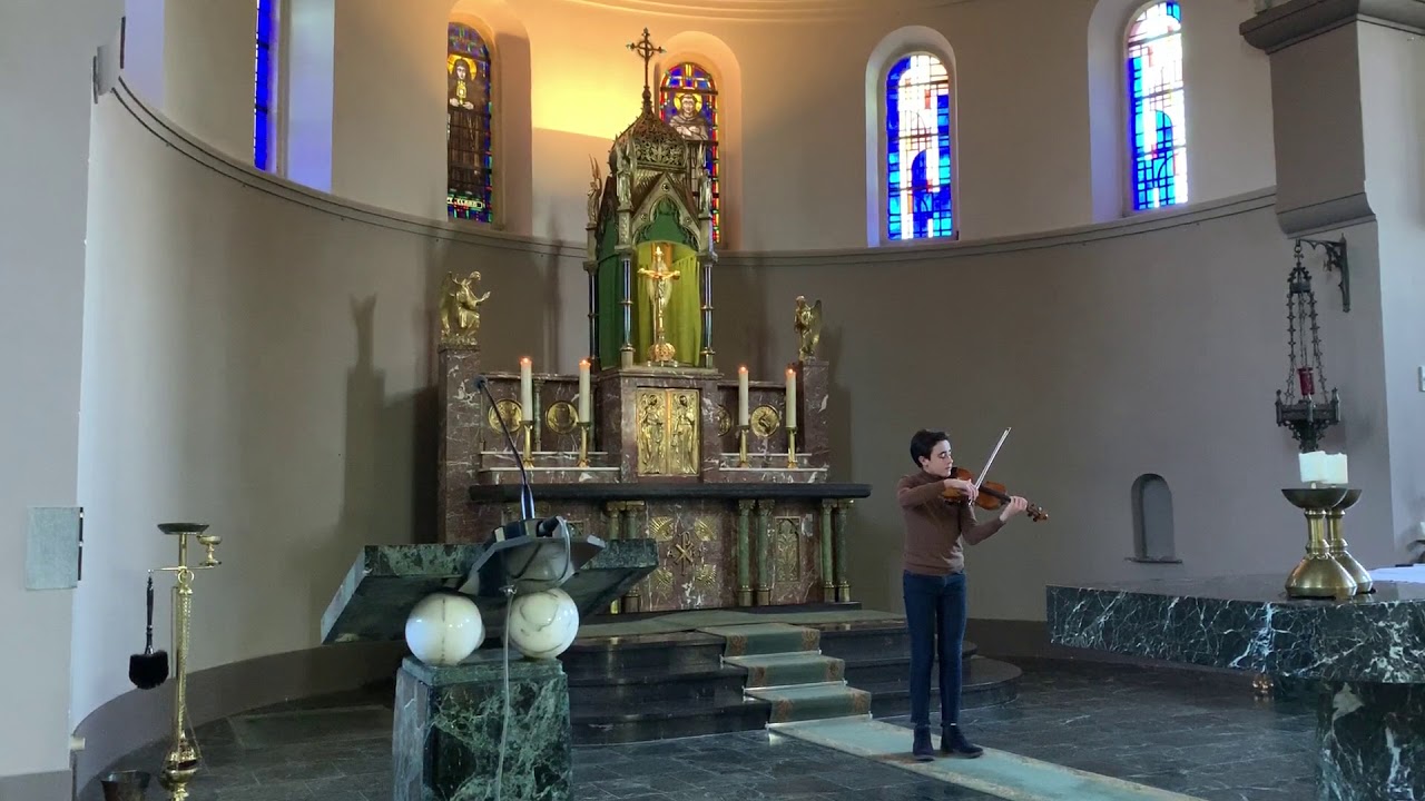 Enzo Kok | J.S. Bach | Violin sonata no.1, Adagio - YouTube