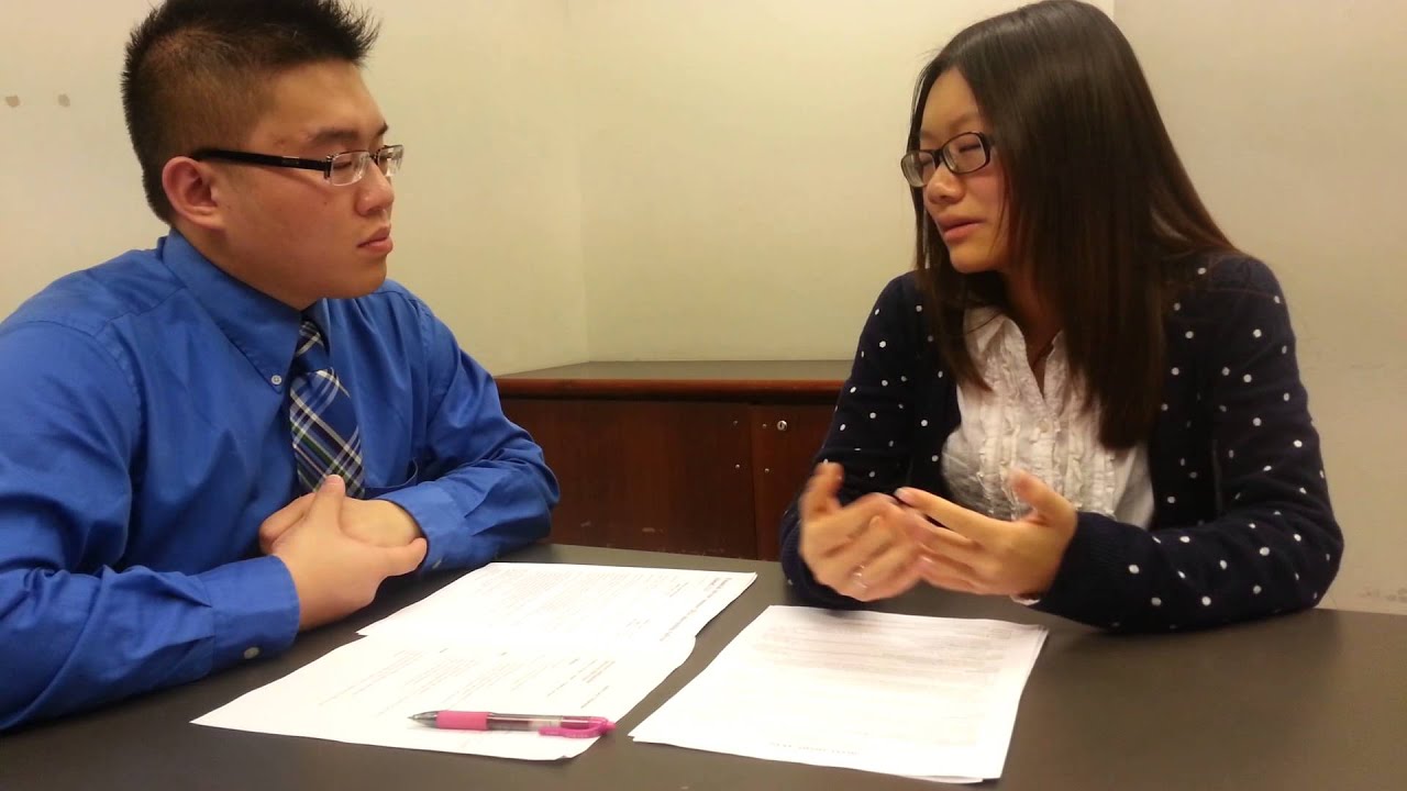 Financial Adviser Summer Intern Interview - YouTube