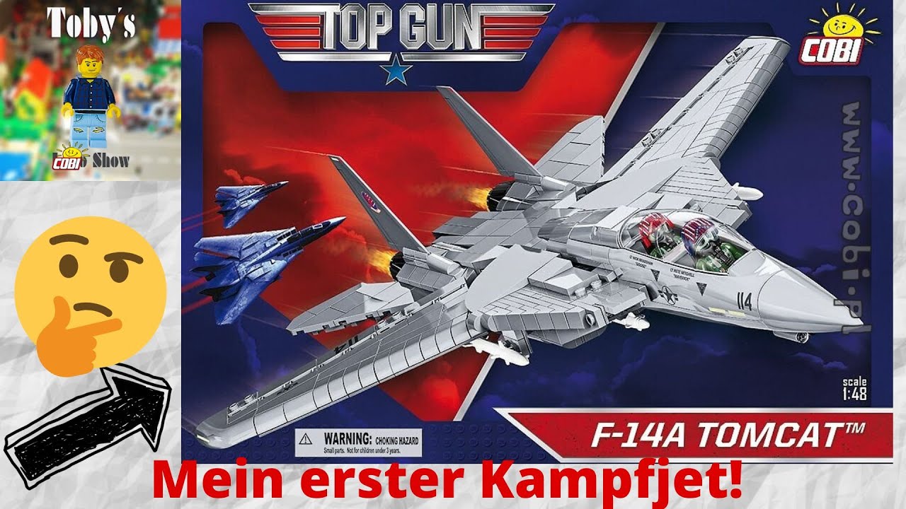 Mein erster Cobi-Kampfjet! | Cobi 5811 F-14A Tomcat | Review - YouTube