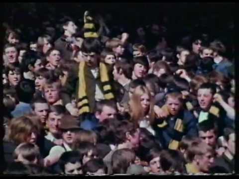 Wolves fans on the North Bank, circa 1970 - YouTube