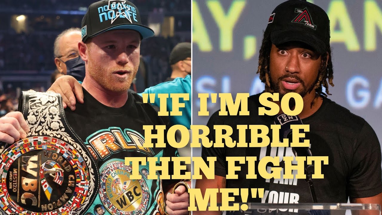 "IF CANELO THINKS DEMITRIUS ANDRADE IS SO HORRIBLE THEN FIGHT HIM ...