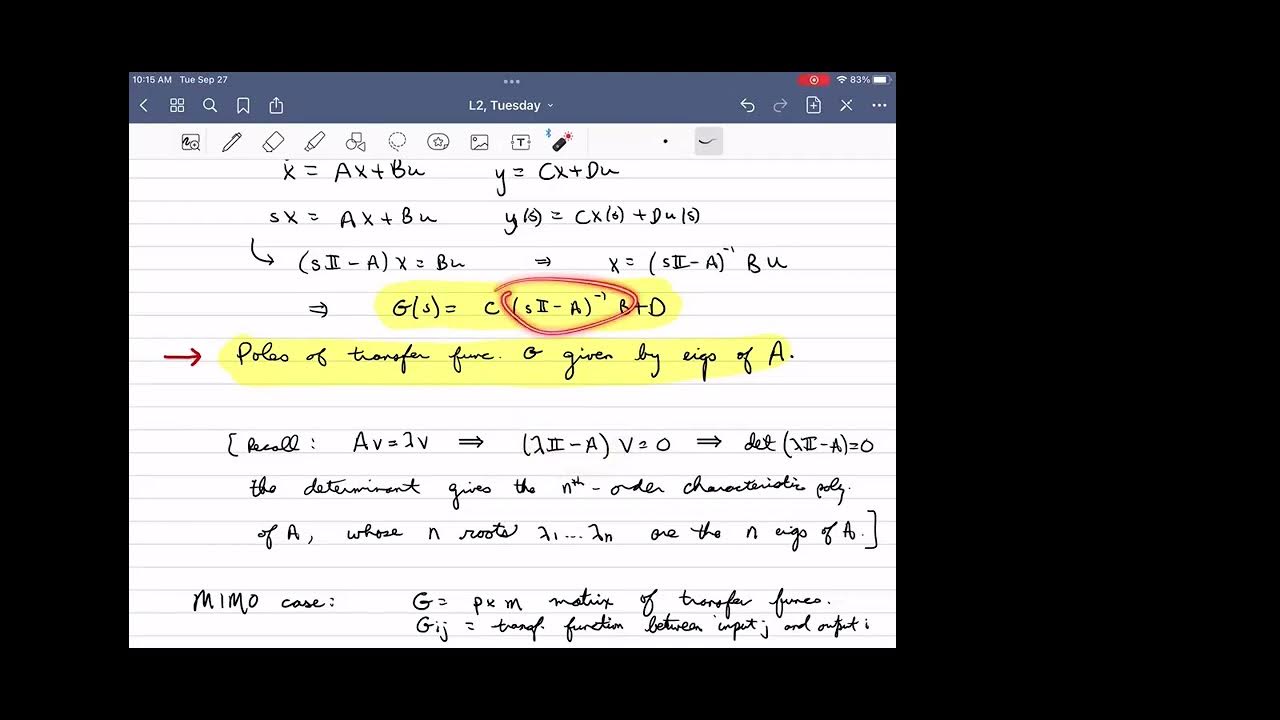 Introduction to Control Theory - 2 - YouTube