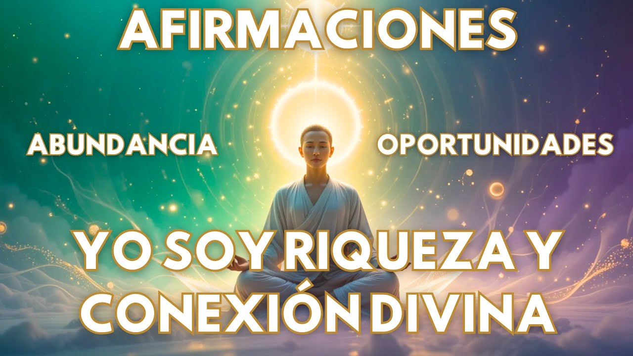 YO SOY RIQUEZA Y CONEXIÓN DIVINA DESDE MI PODER INTERIOR | AFIRMACIONES ...