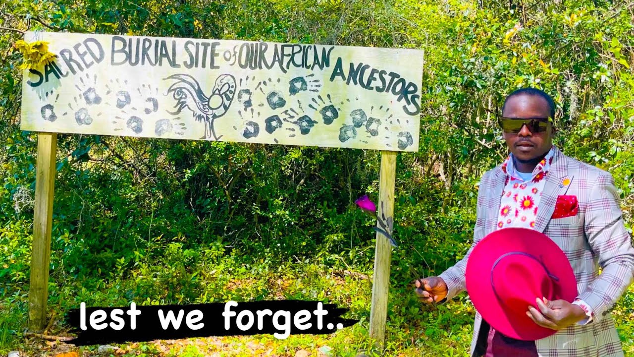 400 Black Slaves Buried Under Those Trees - YouTube