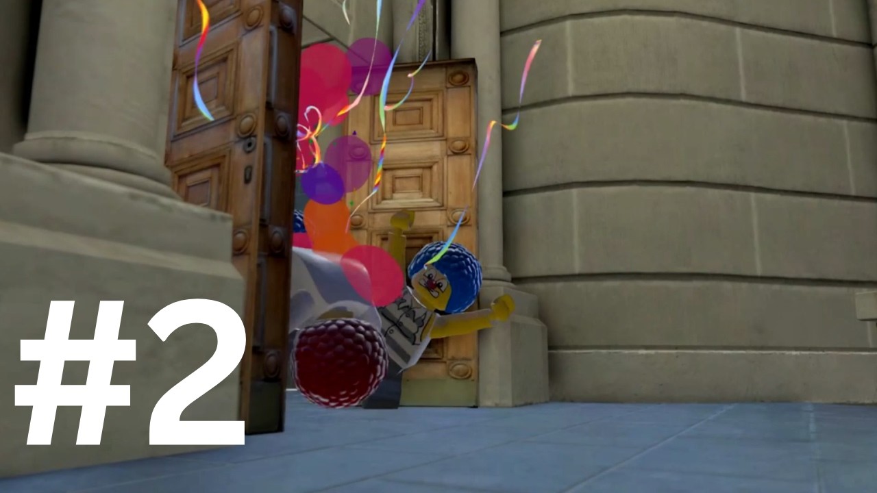 Lego City Undercover: Bank Robbing Clowns - Part 2 - YouTube