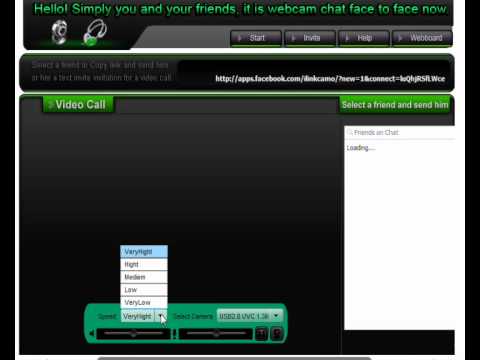 How to install or use video call facebook - YouTube