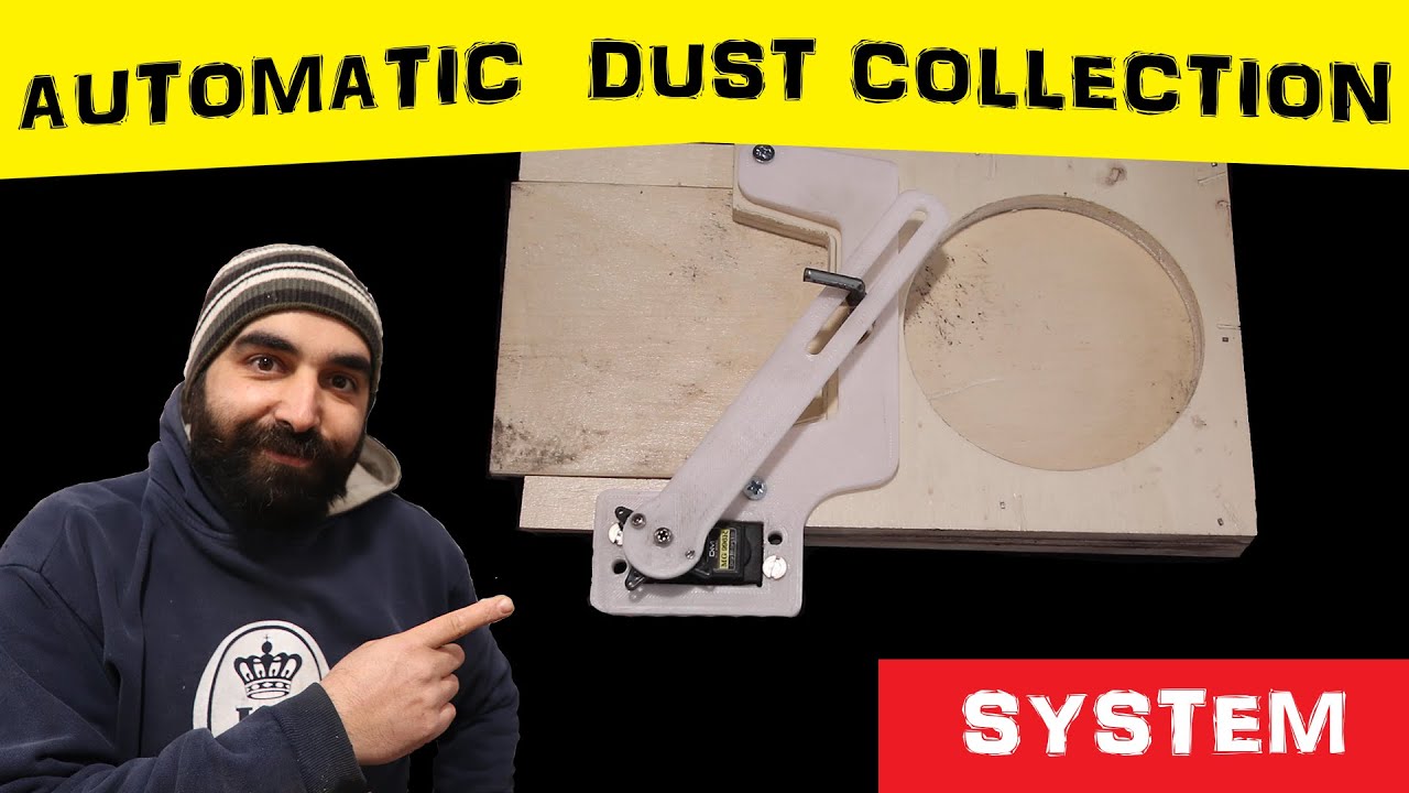 Automatic dust gate - Full automatic dust collection - YouTube