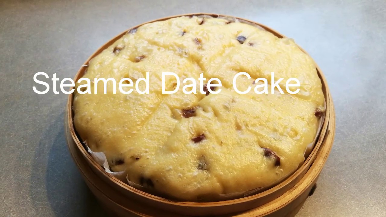 Steamed Date Cake一一红枣糕 - YouTube