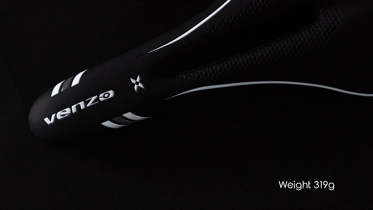 VENZO VZ20-E01A-007W RVX Bike Bicycle Road MTB Mountain AirFlow Saddle ...