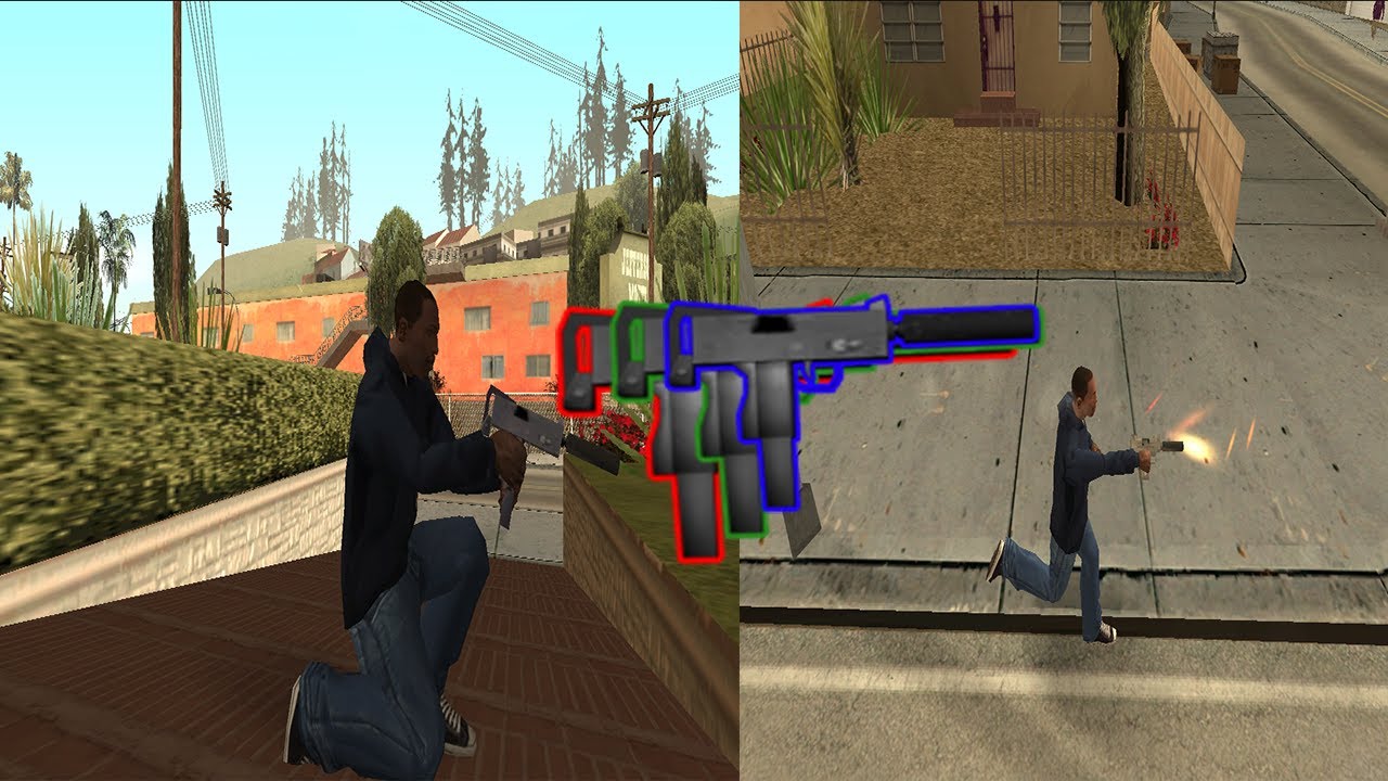 Ingram Mac-10 y Micro_Uzi Con Silenciador Para GTA San Andreas PC - YouTube