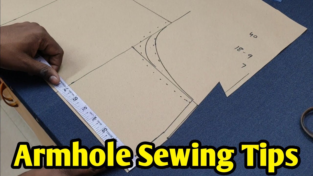 Sewing Cutting Tips For Armhole | Sewing Techniques | Amina Boutique ...
