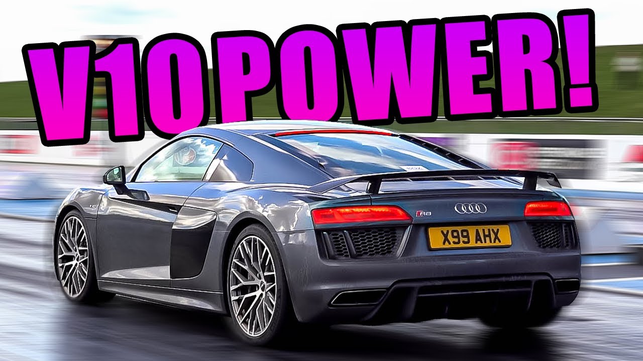 How Fast Can This Audi R8 V10+ REALLY Go? - YouTube