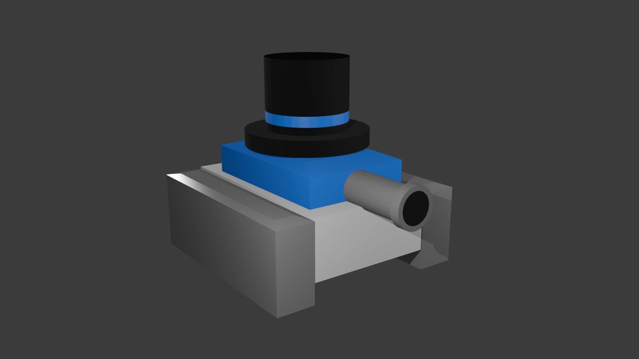 Animation 83: Top hat tank - YouTube