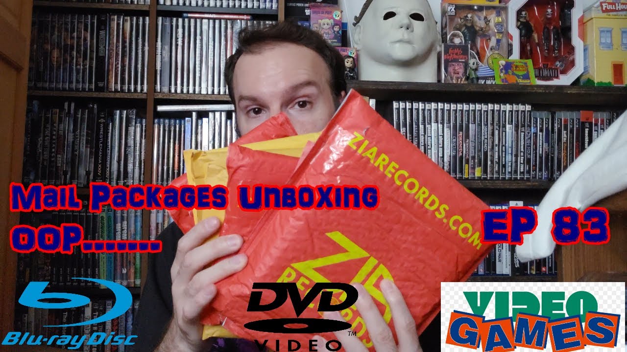 Mail Packages Unboxing OOP Blu Rays DVDs Video Games Episode 83 Movie ...