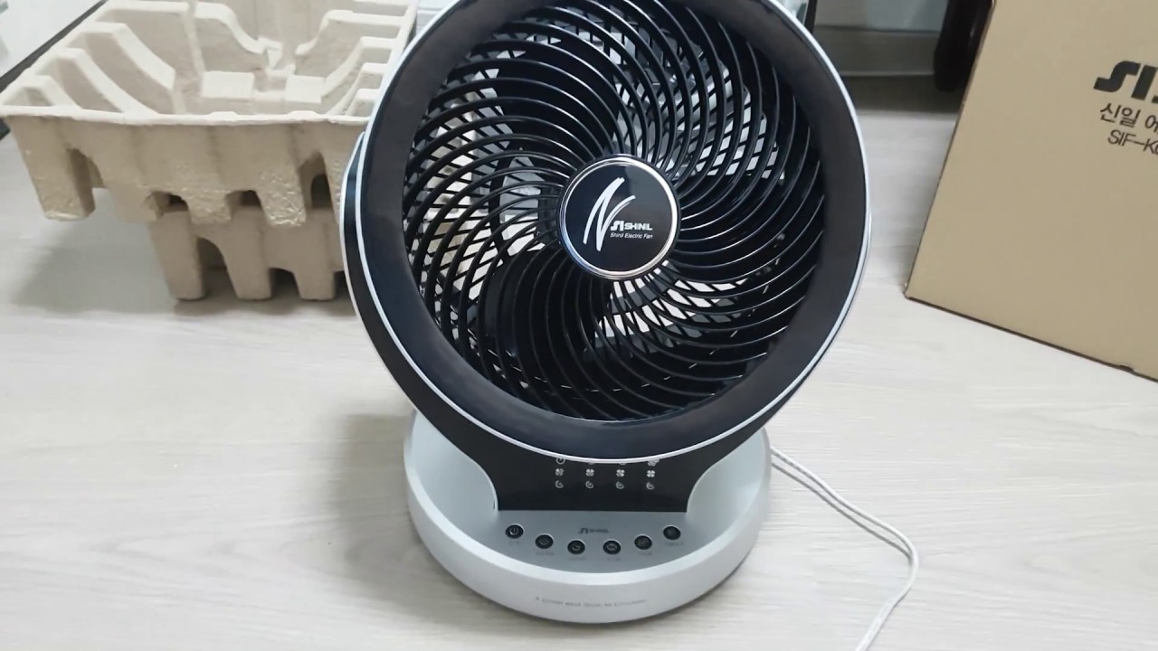 SHINIL Air Circulator - YouTube