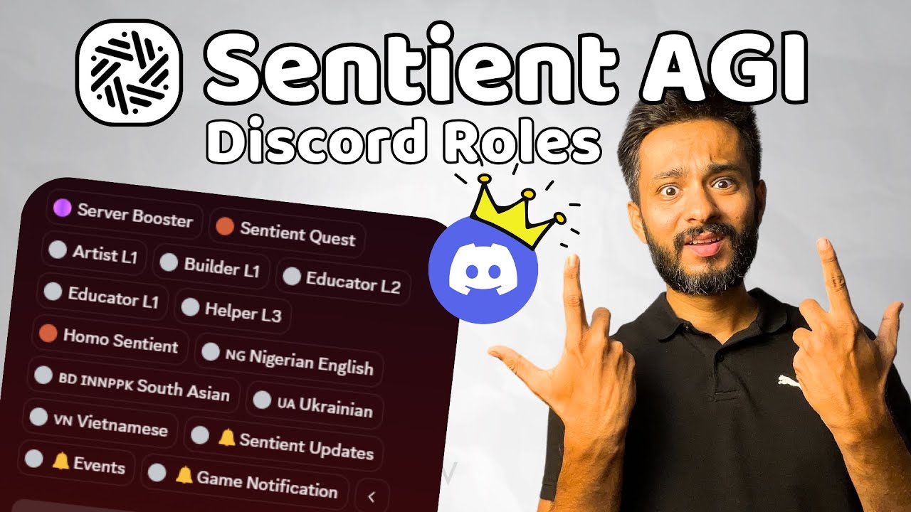 Sentient AGI Discord Roles | How to claim your roles on Sentient AGI ...