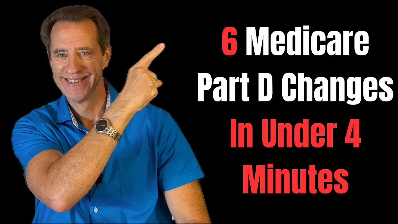 Sneak Peek! The 6 Changes To Medicare Part D In UNDER 4 Minutes! - YouTube