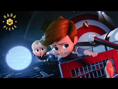 Tim and Boss Baby STOP the Villain's Rocket Launch | The Boss Baby