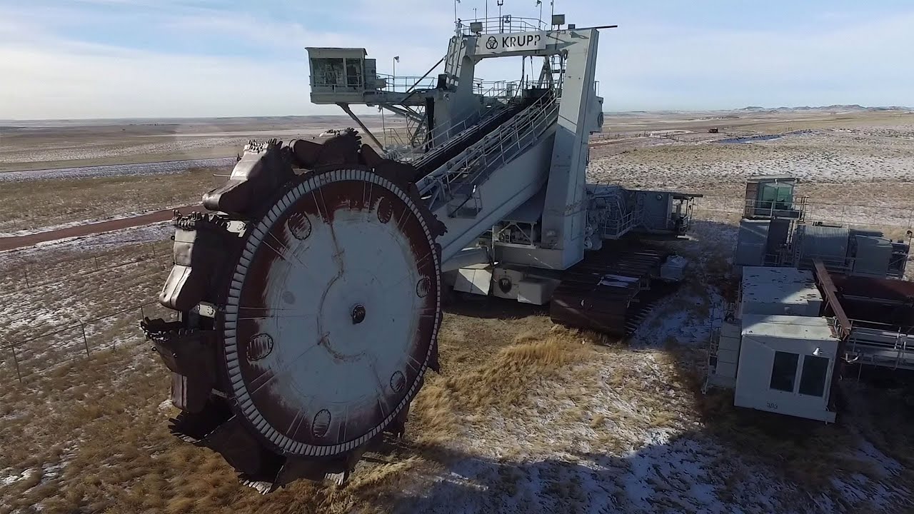 Retired Krupp Bucketwheel Excavator - YouTube