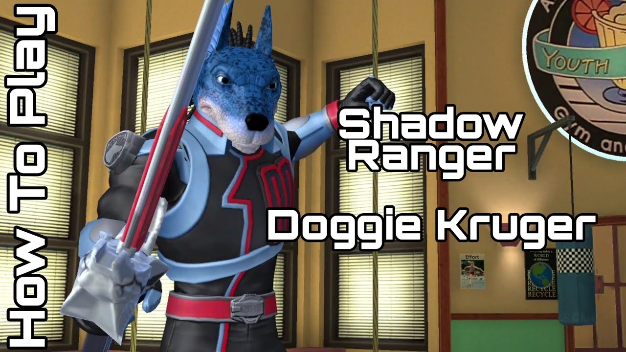 Power Rangers Legacy Wars: Shadow Ranger, Doggie Kruger (How To Play ...