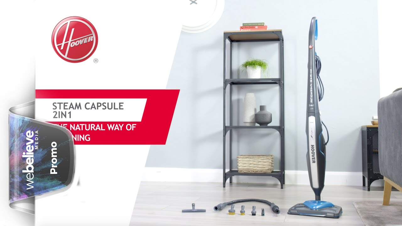 Hoover 2 in 1 Steam Capsule CA2IN1D Product Overview - YouTube