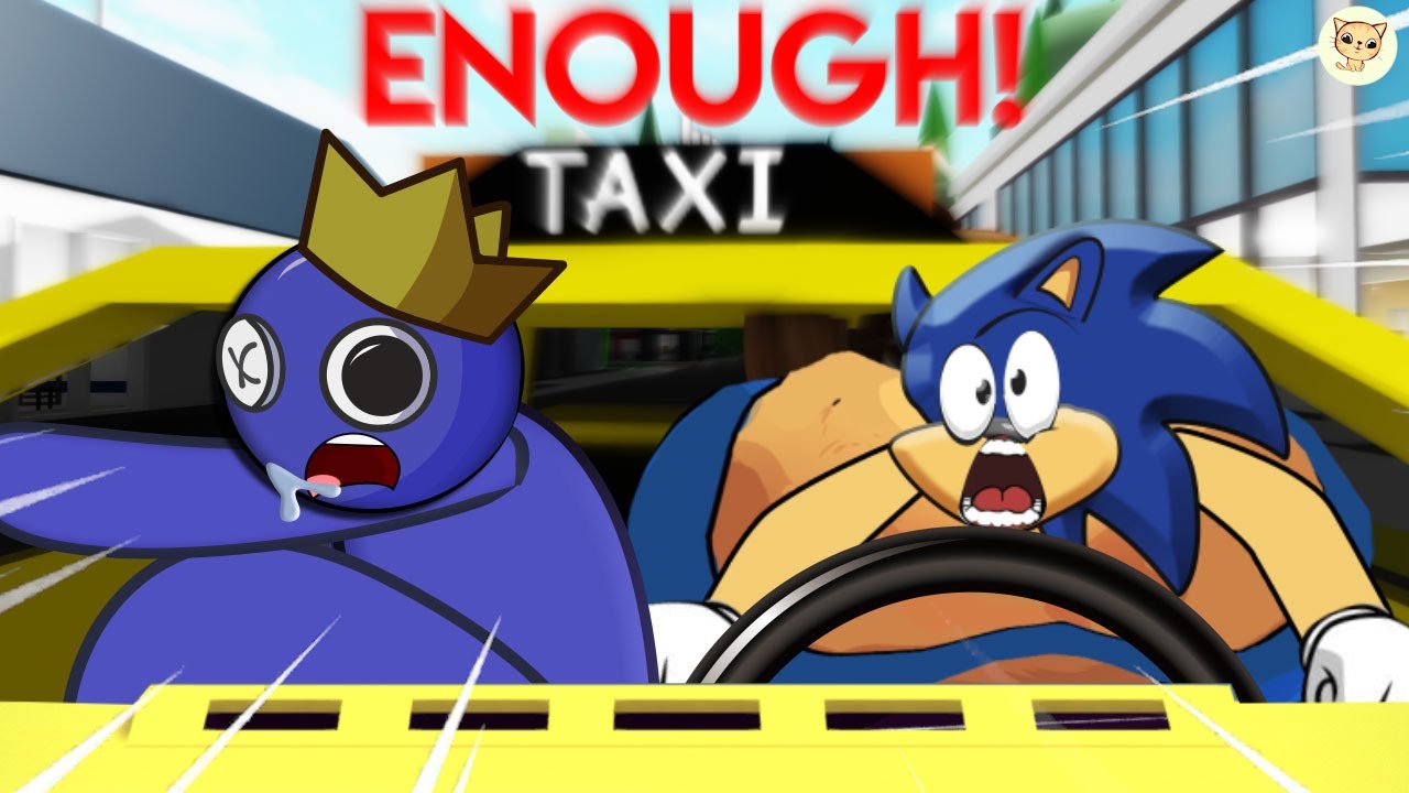 The True Story of Fat Rainbow Friends vs Fat sonic Enough! It's not ...