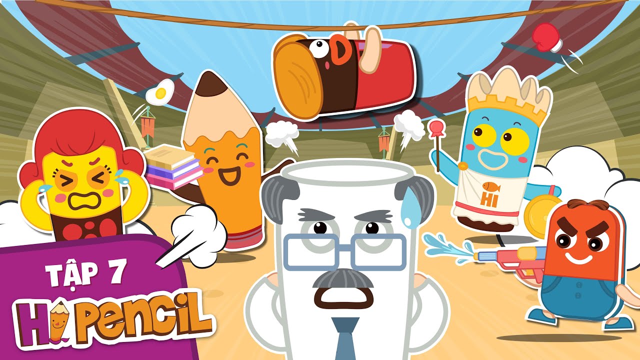 Hoạt Hình Xin Chào Bút Chì - Tập 7: Đôi Bạn Cùng Tiến | Hi Pencil ...