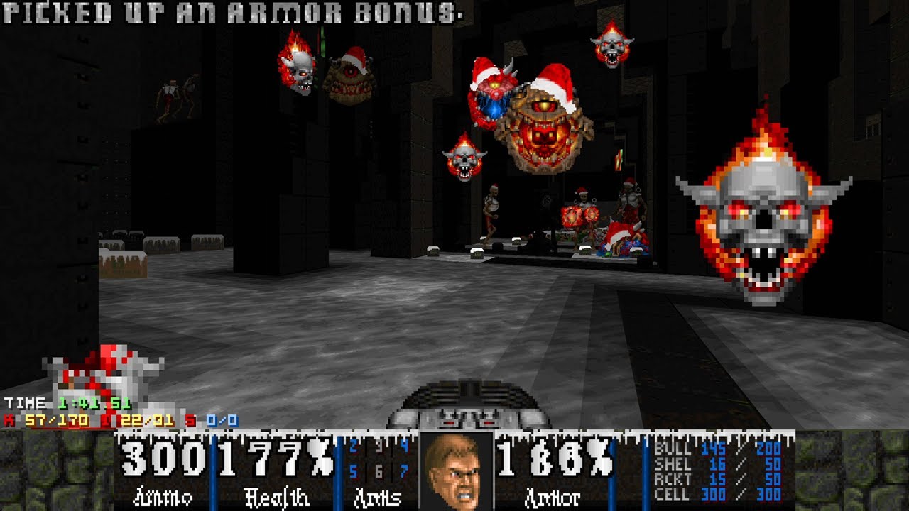Doom 2 - Snow Wave (Map 7: Cold Smile): UV-Max (Map Author: Nightly ...