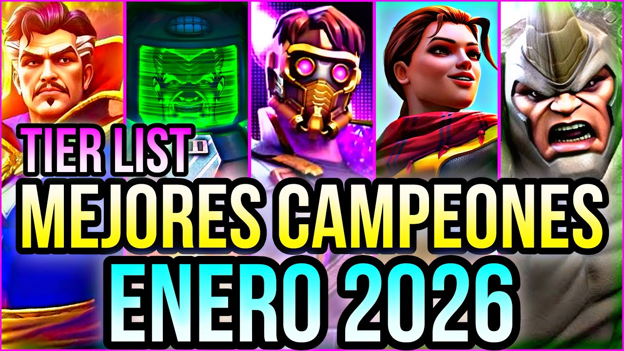 TIER LIST ENERO 2026 | MEJORES PERSONAJES ENERO 2026 | DOCTOR STRANGE y ...
