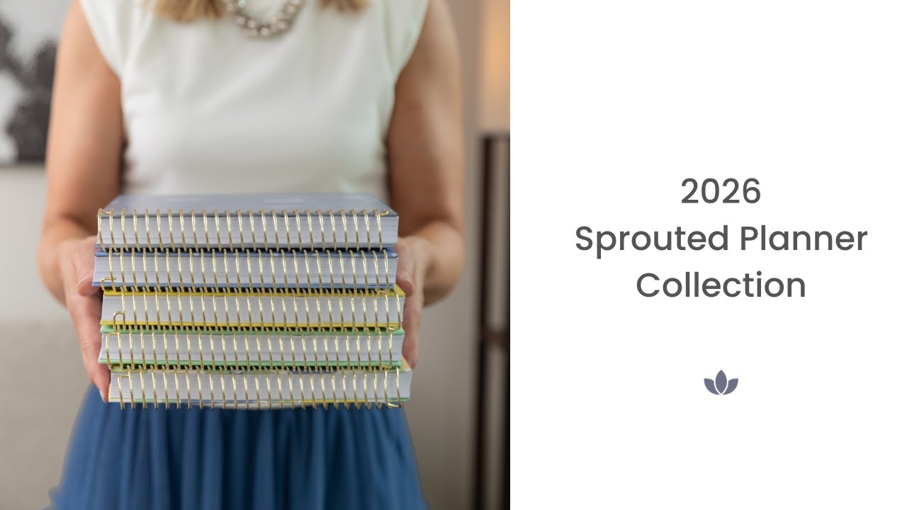 2026 Sprouted Planner Collection Reveal - YouTube