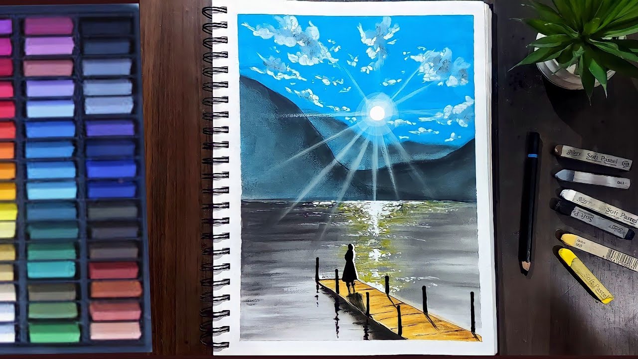 Tips & Tricks to Draw SUNRAYS & CLOUDS (step by step) Tutorial - Soft ...