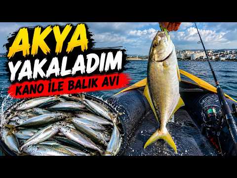 🎣 Elektrikli Kano ile Balık Avı | AKYA YAKALADIM!