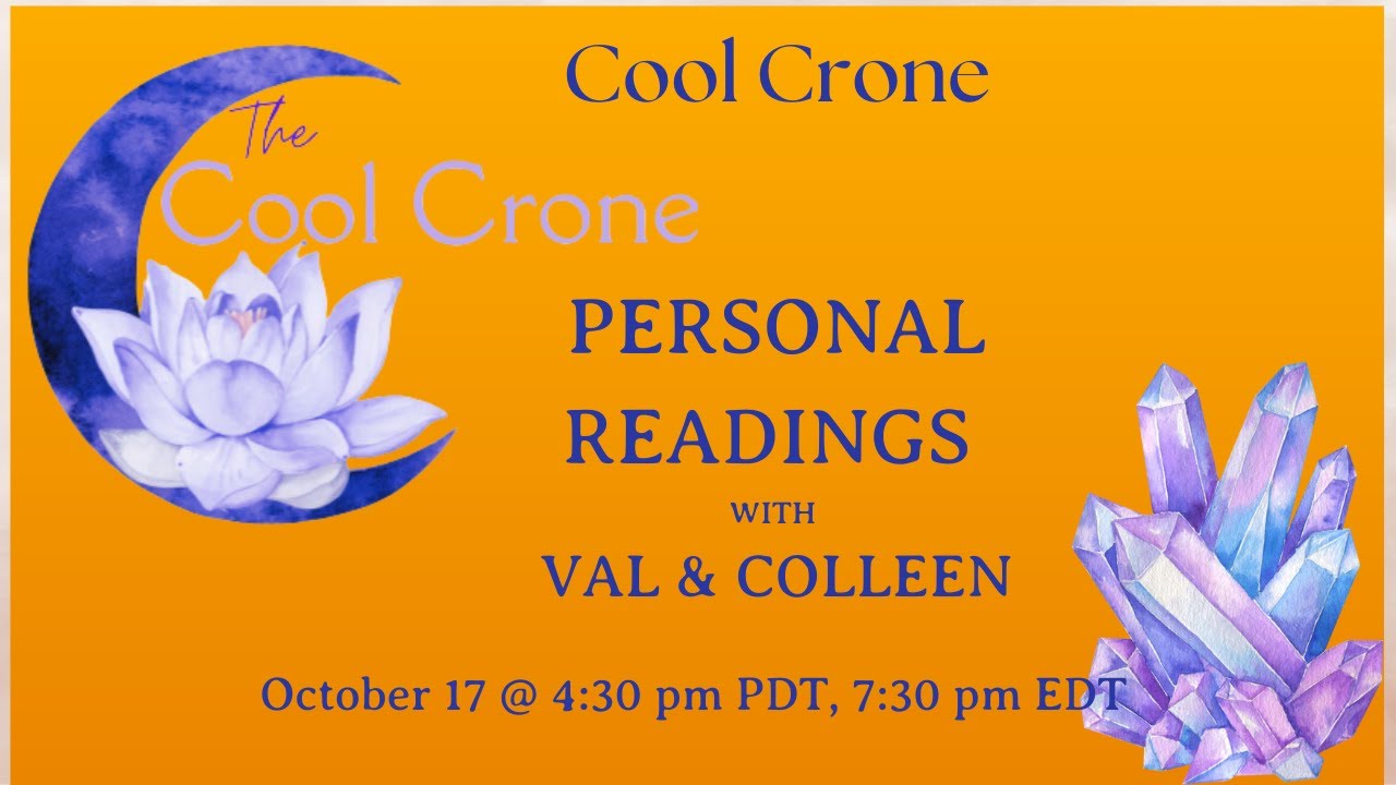 Personal Readings with the Cool Crone & Val - Dragonfly Crystals - YouTube
