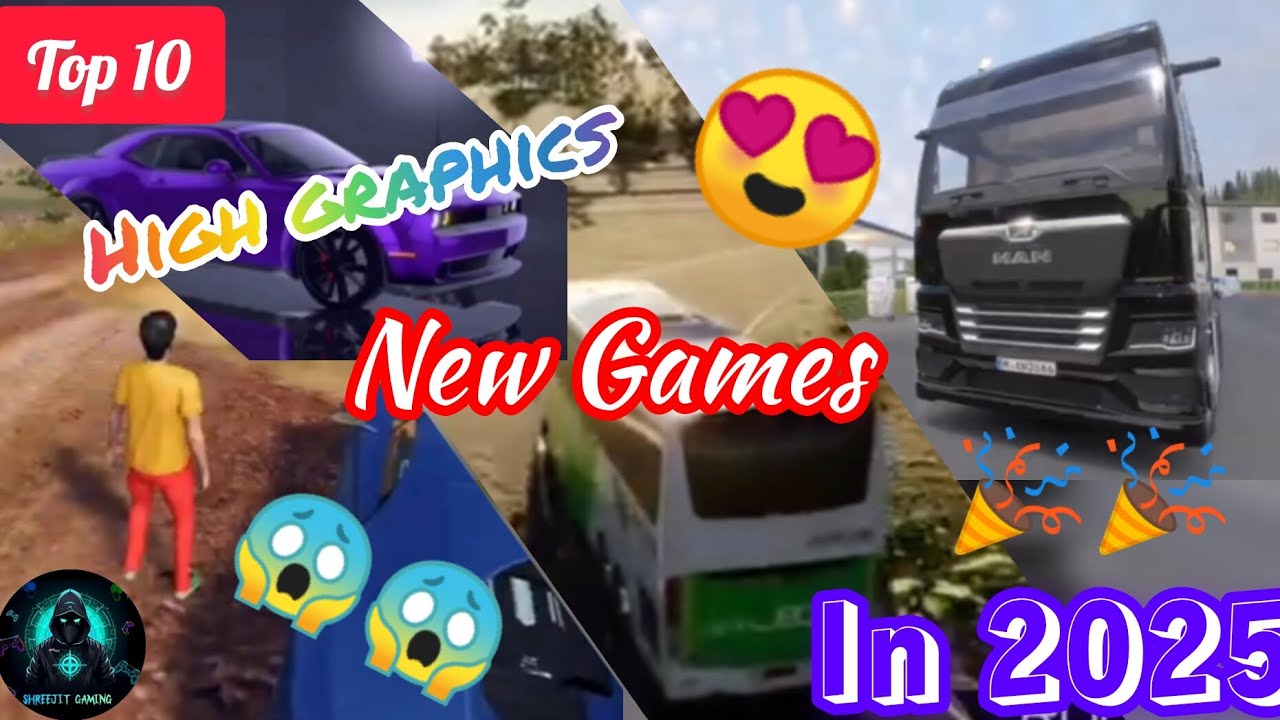 Top 10 New High Graphics Simulation games releasing in 2025 for Android ...