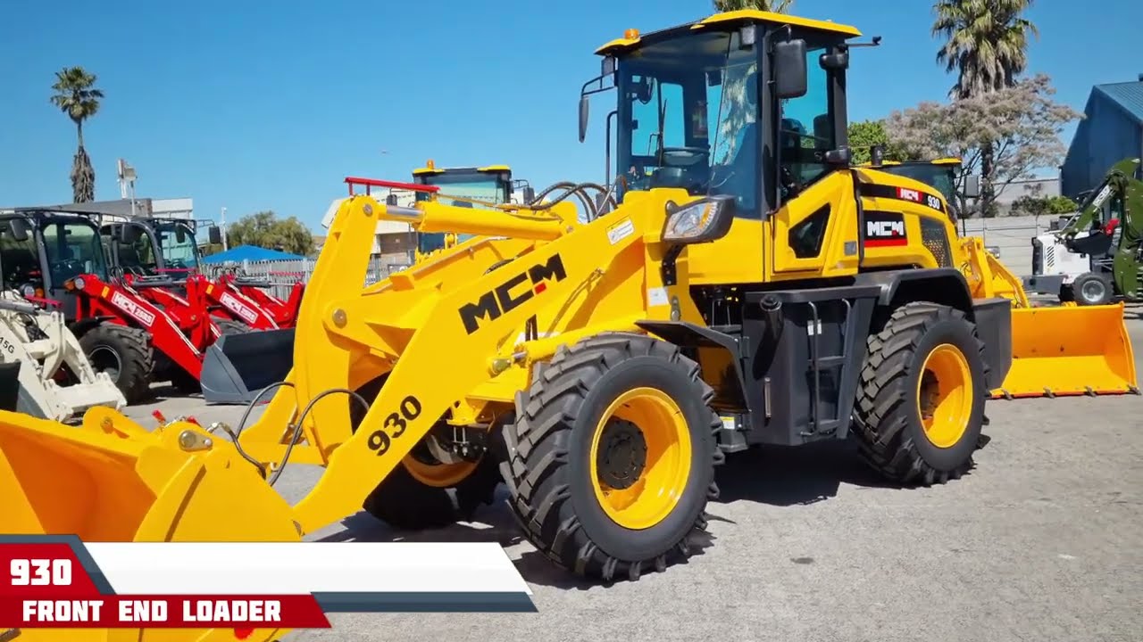 MCM 930 FRONT END LOADER Walkaround - YouTube