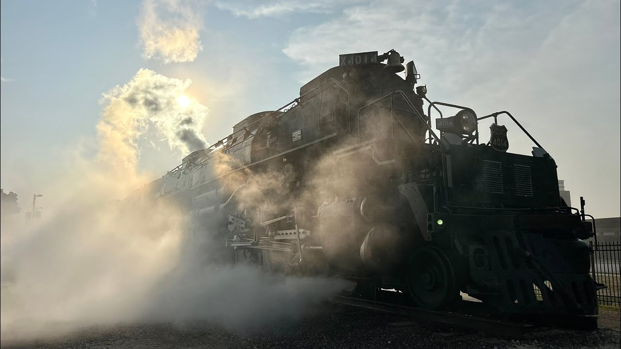 Union Pacific 4014’s 2023 Home Run Express Departs Home Plate ...