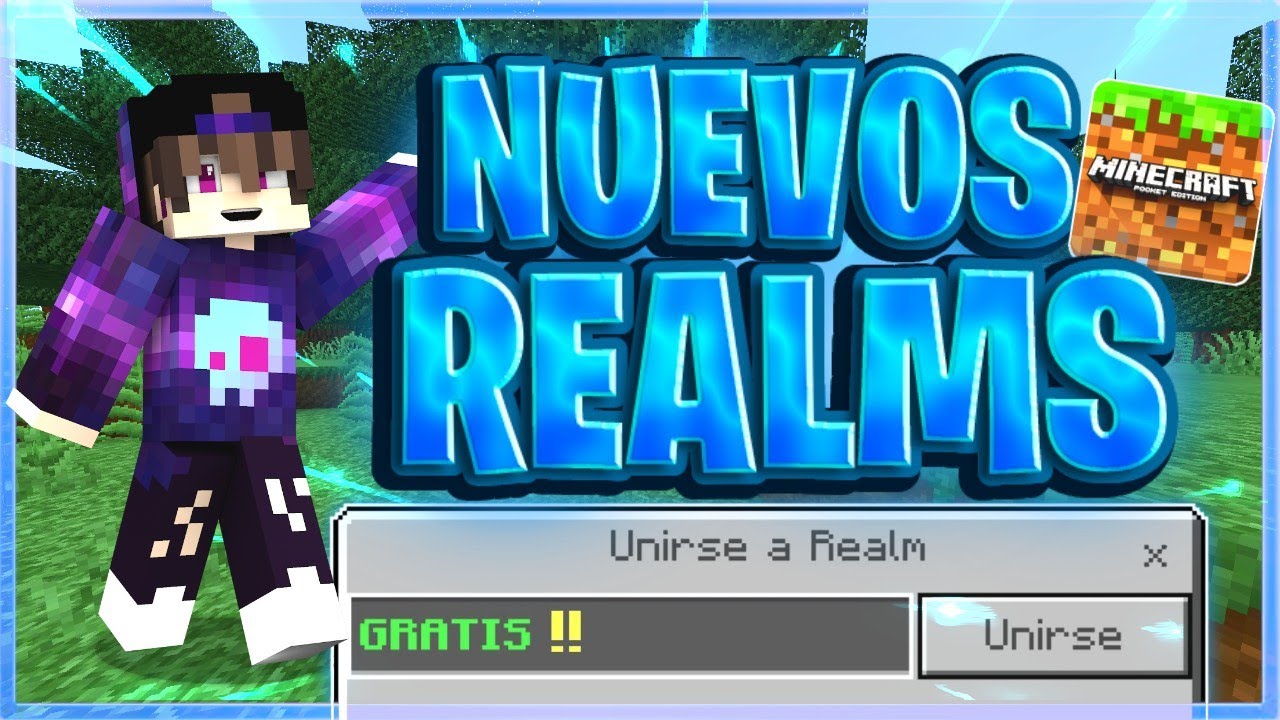 🌎 Top 5 Realms Públicos para Minecraft PE 1.19.30 💎 Realms para ...