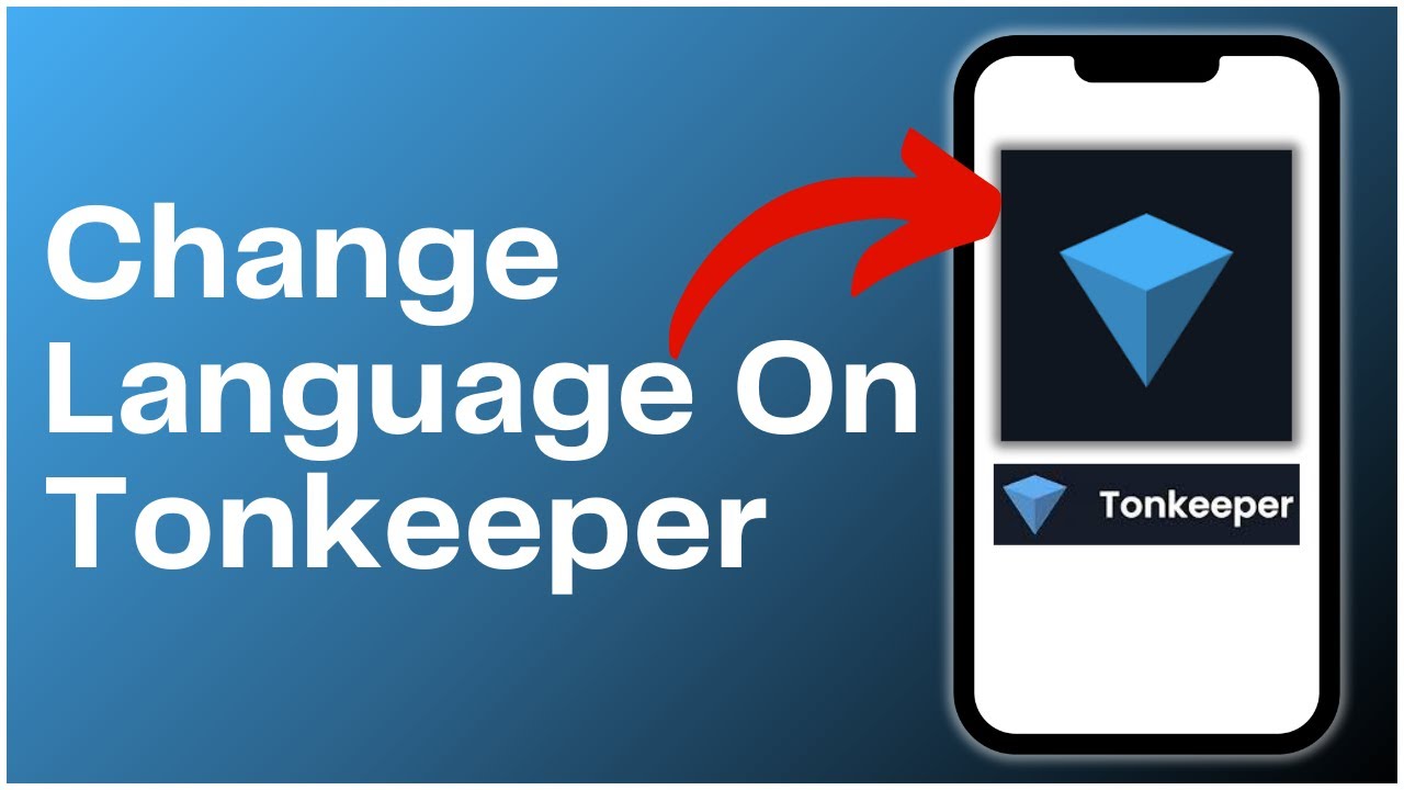 How To Change Language On Tonkeeper 2024 - YouTube