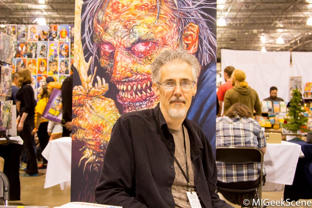 Vince Locke at the Motor City Comic Con 2016 (NSFW) - YouTube