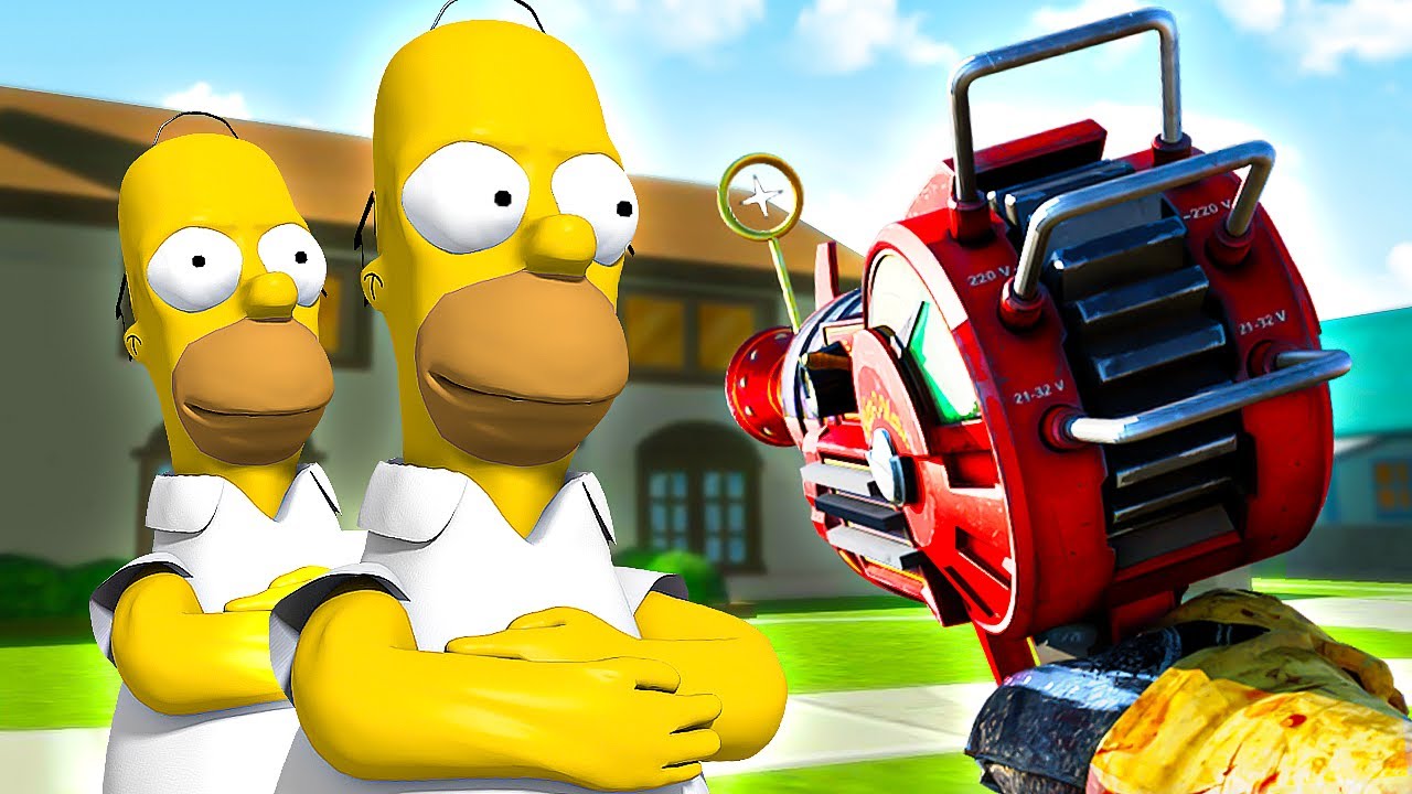 COD Zombies.. maar ALLE ZOMBIES zijn SIMPSONS 🤣 - YouTube