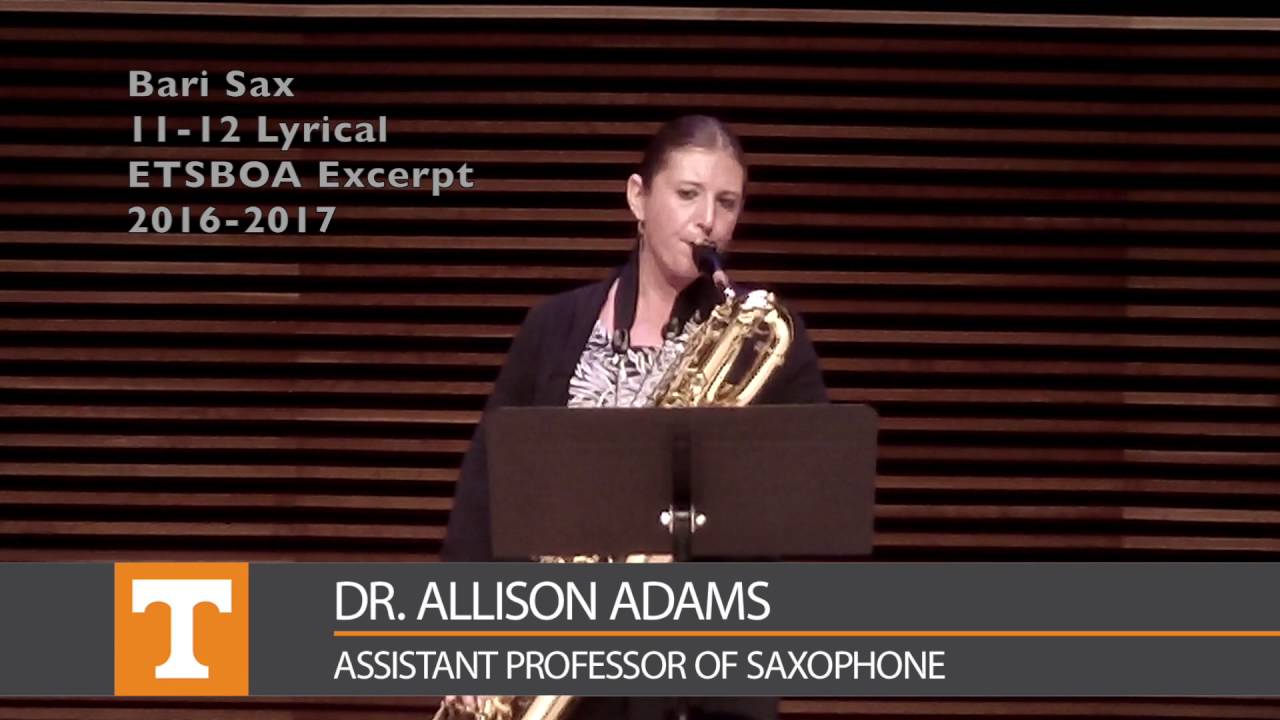 11-12 Bari Sax Lyrical Excerpt, ETSBOA 2016-2017 - YouTube