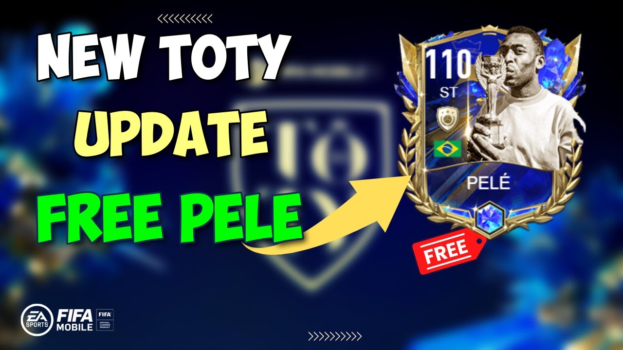 New TOTY update | Pelé 110 OVR Event Icon | Fifa mobile 23 - YouTube