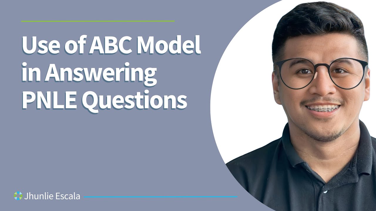 [NURSING REVIEW] Use of ABC Model in Answering PNLE Questions - YouTube