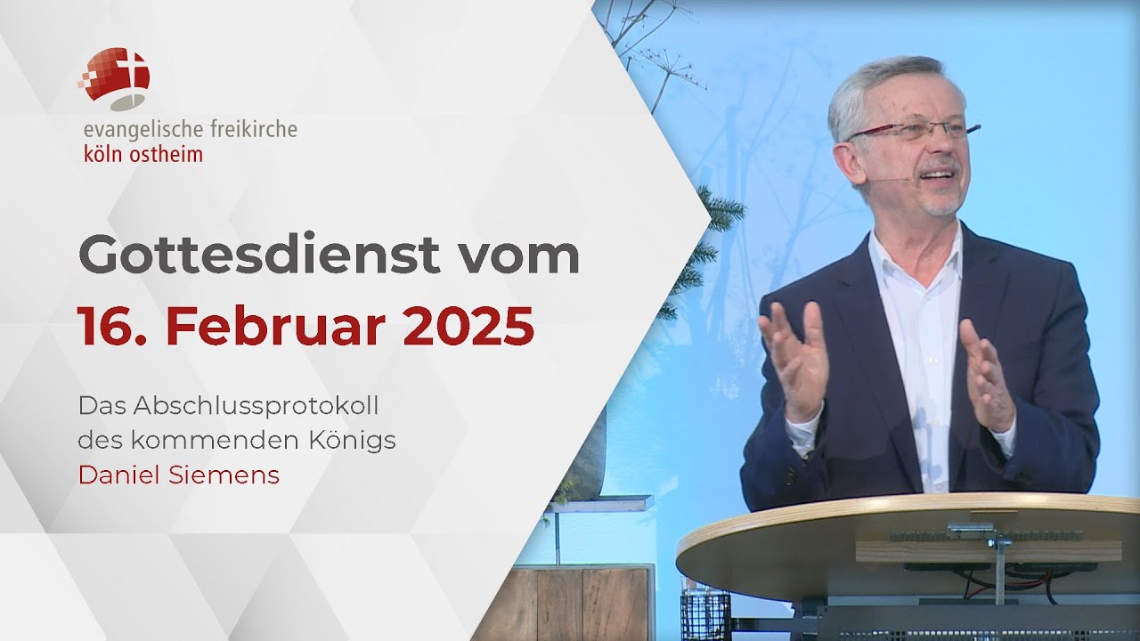 Gottesdienst der evangelischen Freikirche Köln - YouTube