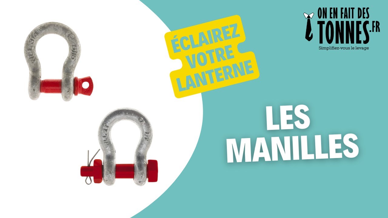 ⚙️ Comment bien utiliser une manille de levage ? | Onenfaitdestonnes ...