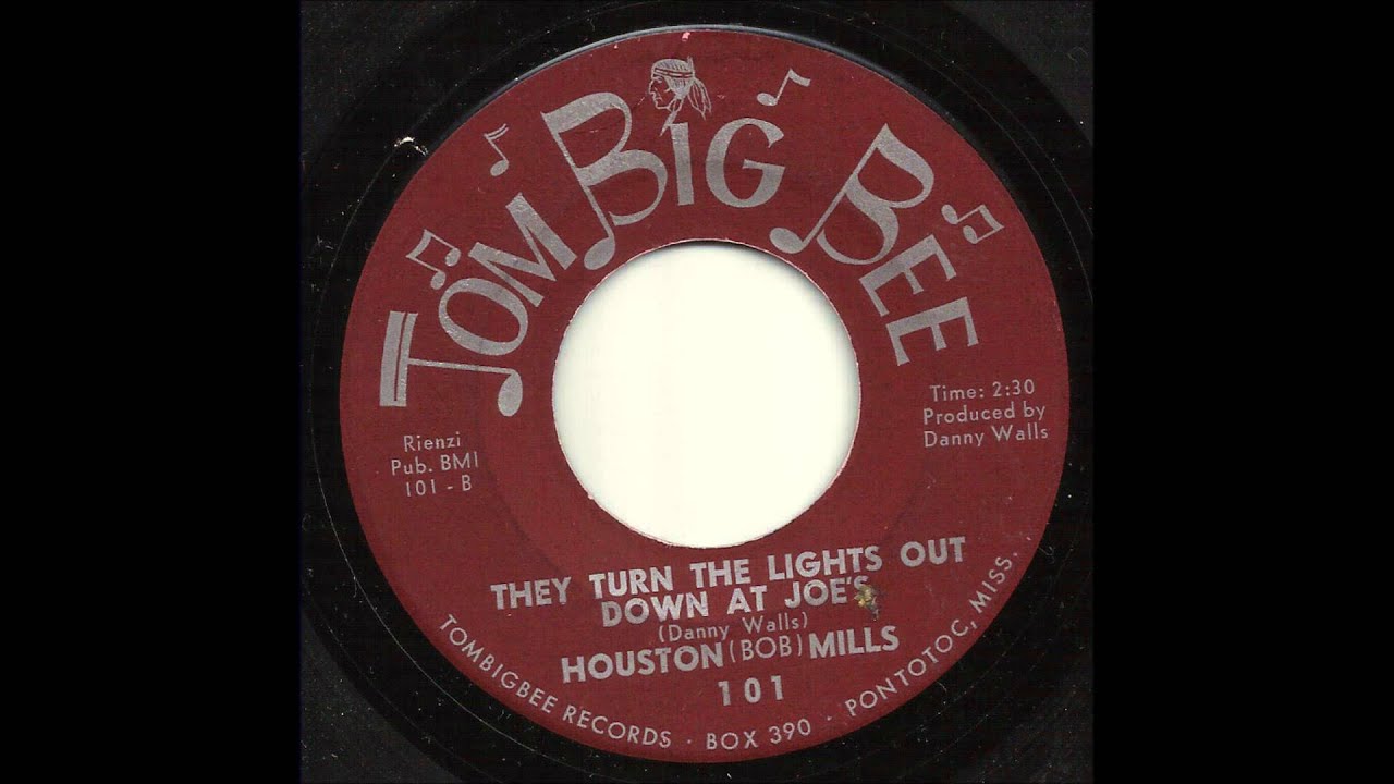 Houston (Bob) Mills - They Turn The Lights Out Down At Joe's - YouTube
